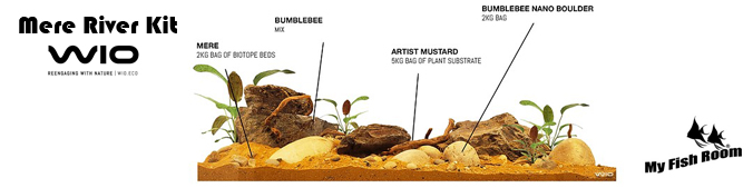 Mere River Kit Wio Decor kit aquascaping